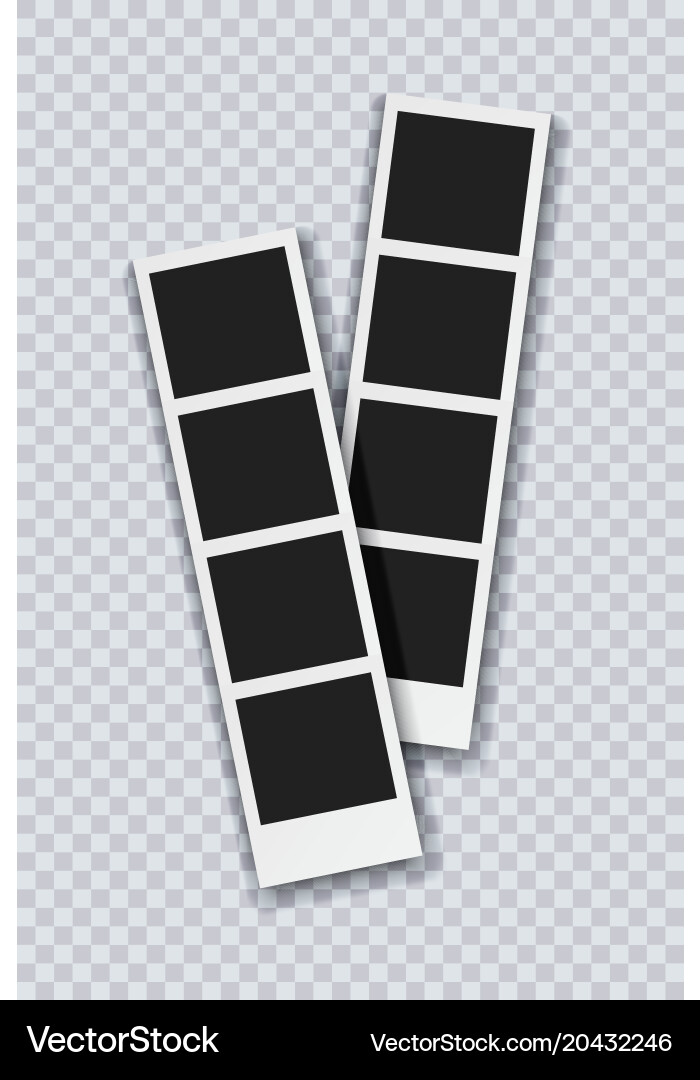 Photo frame realistic Royalty Free Vector Image