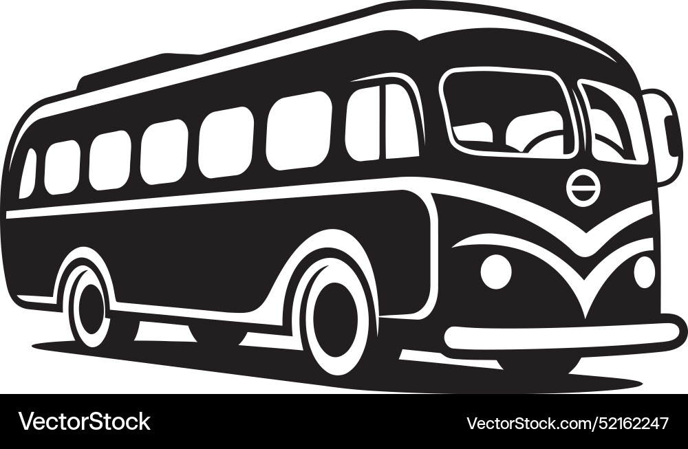 A bus terminal city route map Royalty Free Vector Image
