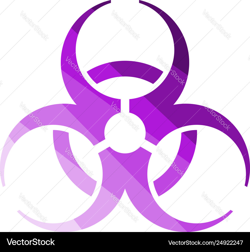 Biohazard icon Royalty Free Vector Image - VectorStock