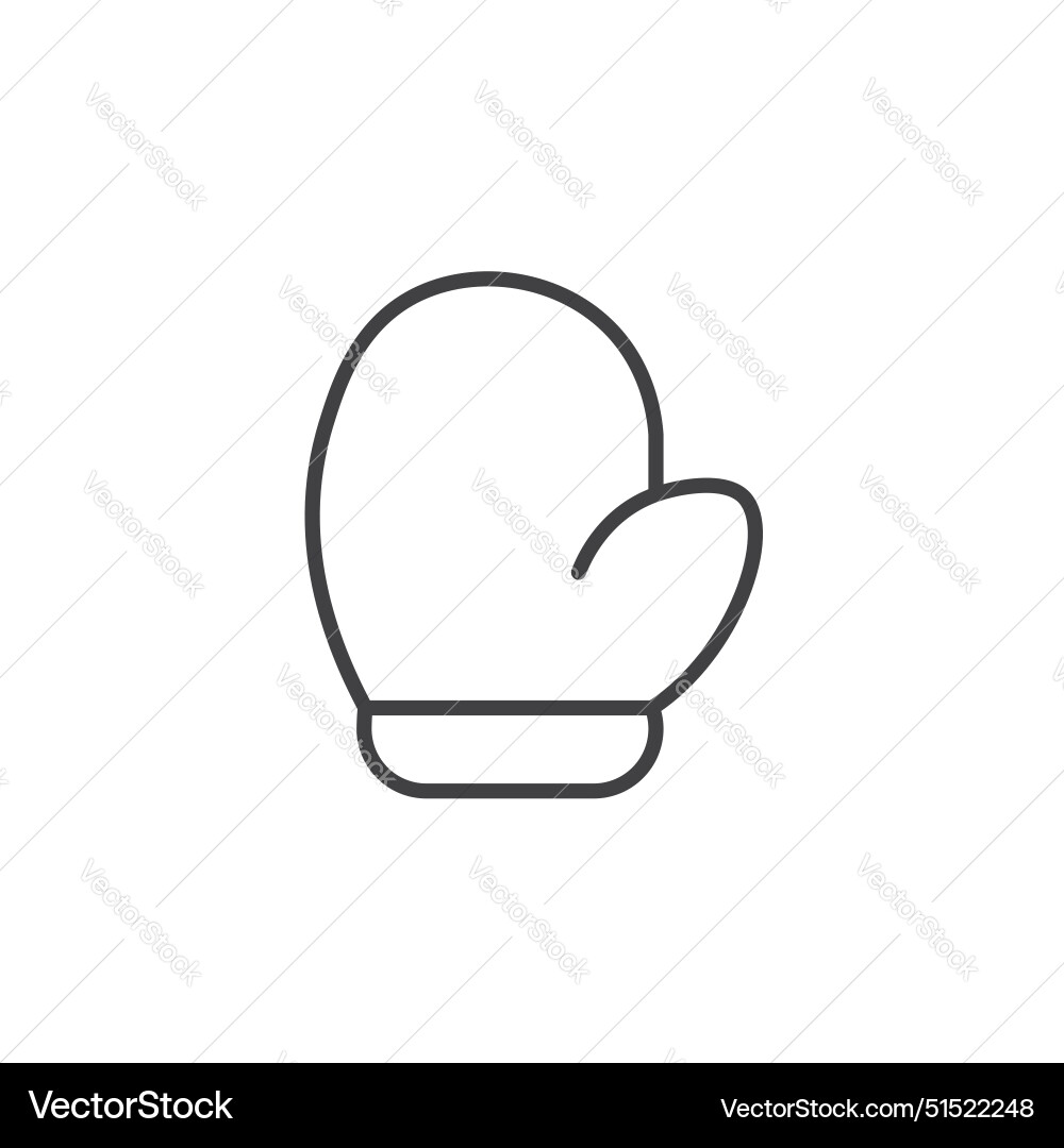 Boxhandschuh Icon Lizenzfreies Vektorbild - VectorStock