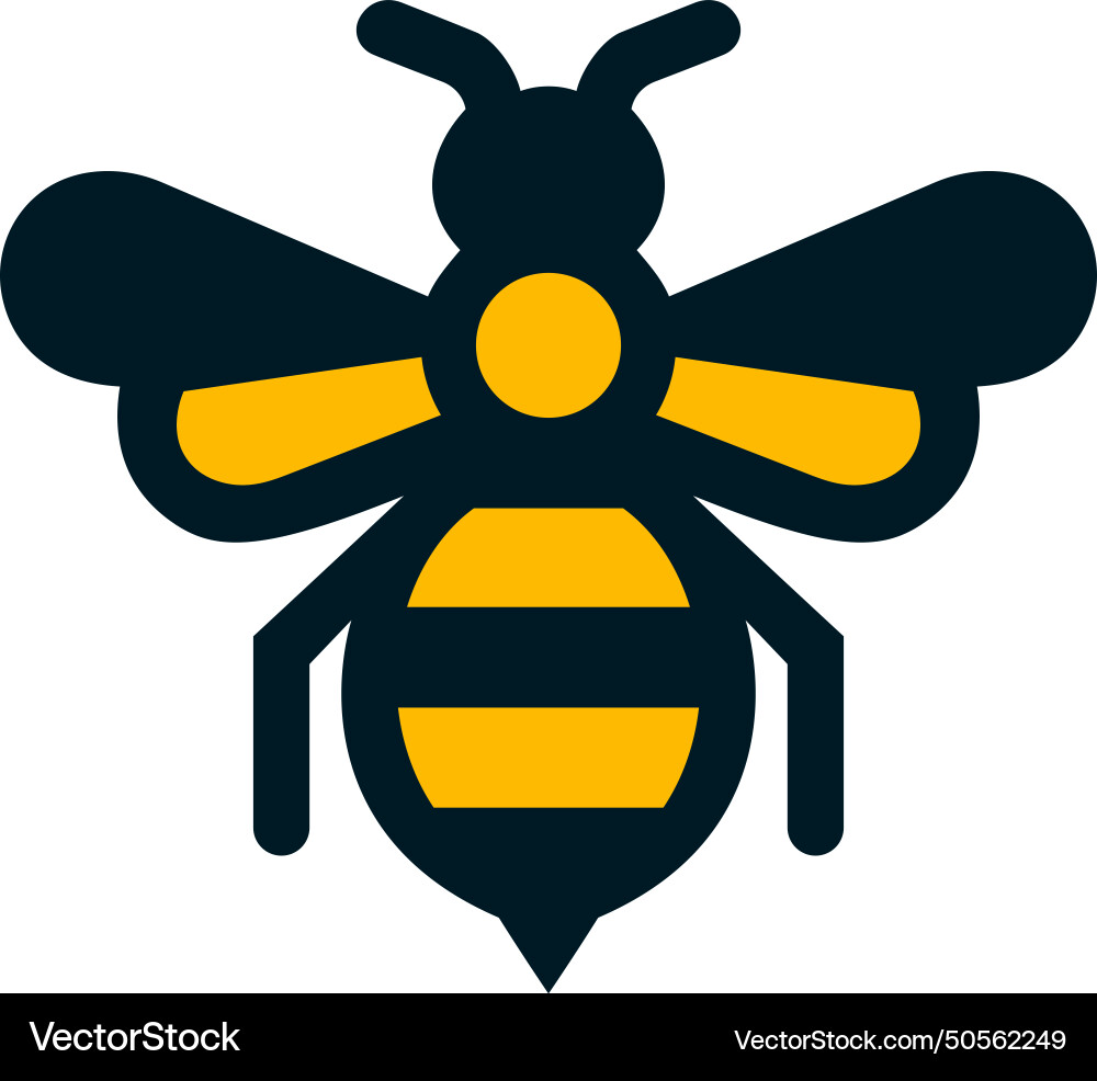 Bee Royalty Free Vector Image - VectorStock