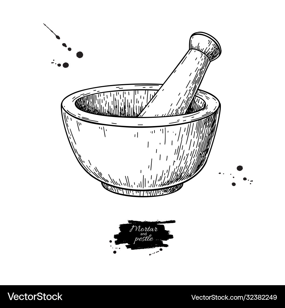 Grinding Mortar Vector Images (over 3,600)