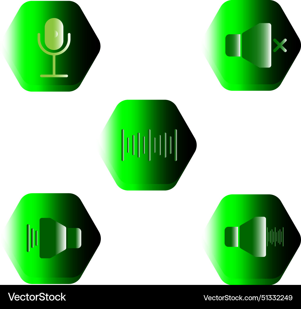 Voice recorder speaker microphone icon Royalty Free Vector