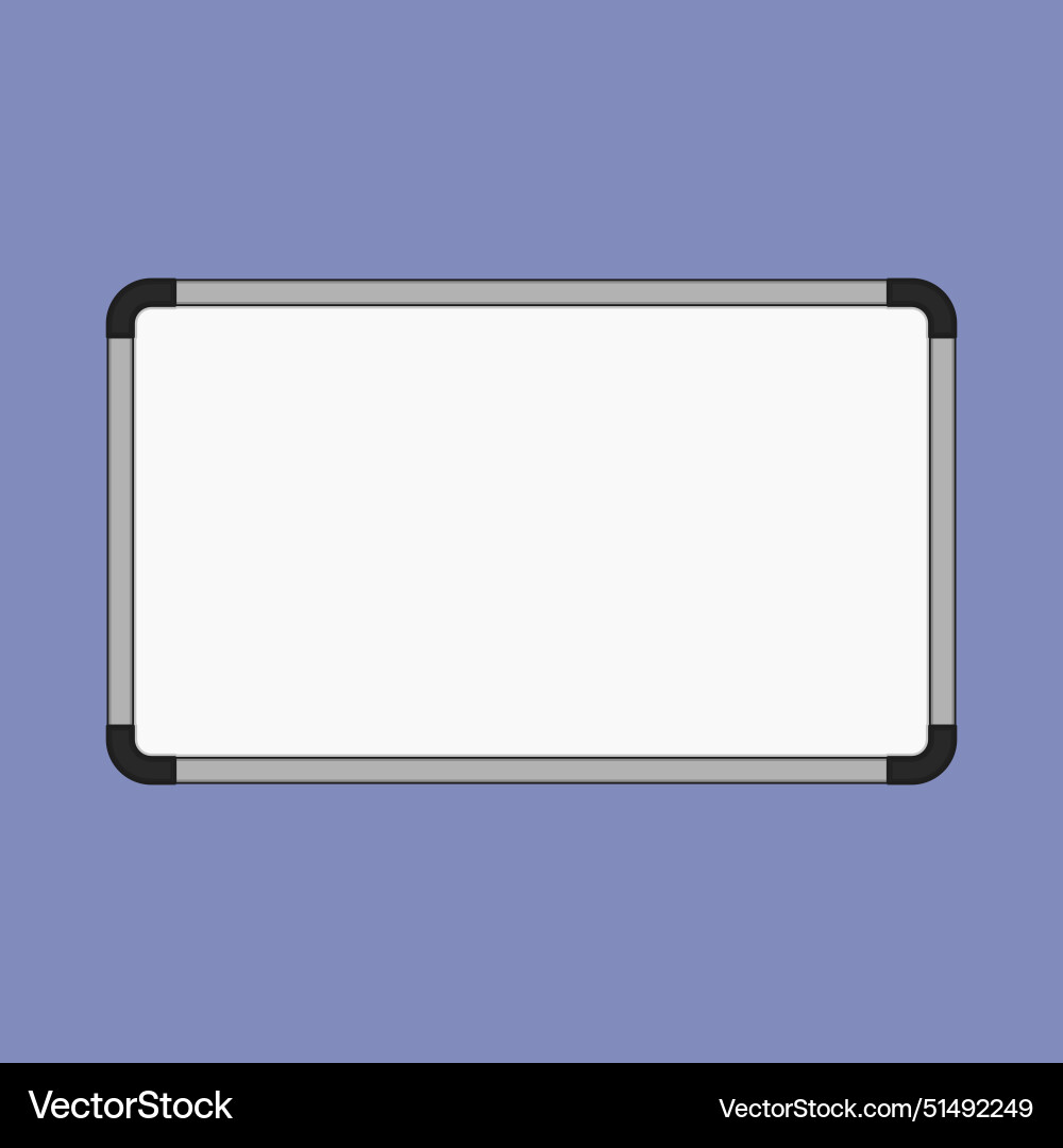 Whiteboard icon school office Royalty Free Vector Image