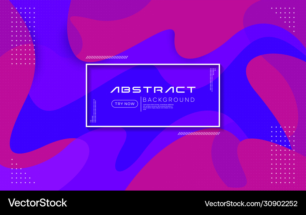 Dynamic purple color background with abstract Vector Image