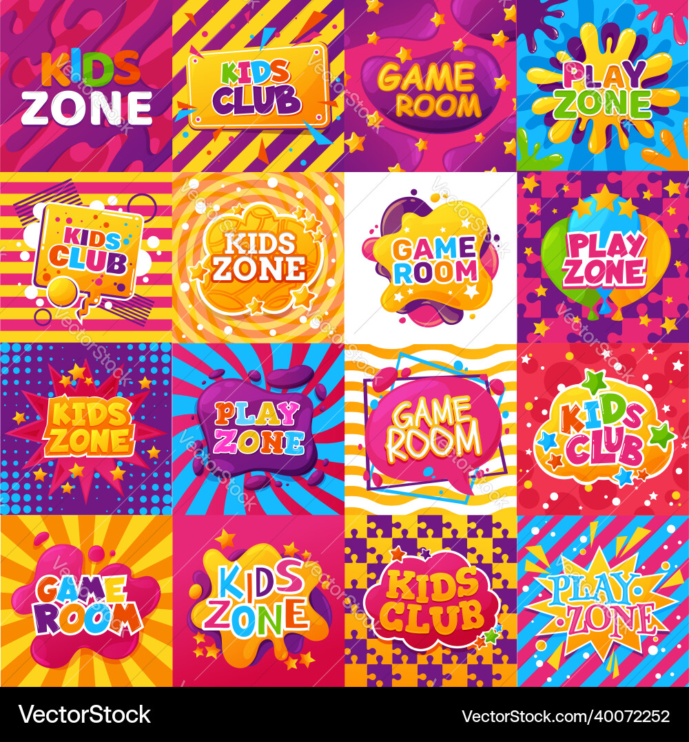 Kids Play Zone Vector Images (over 3,900)
