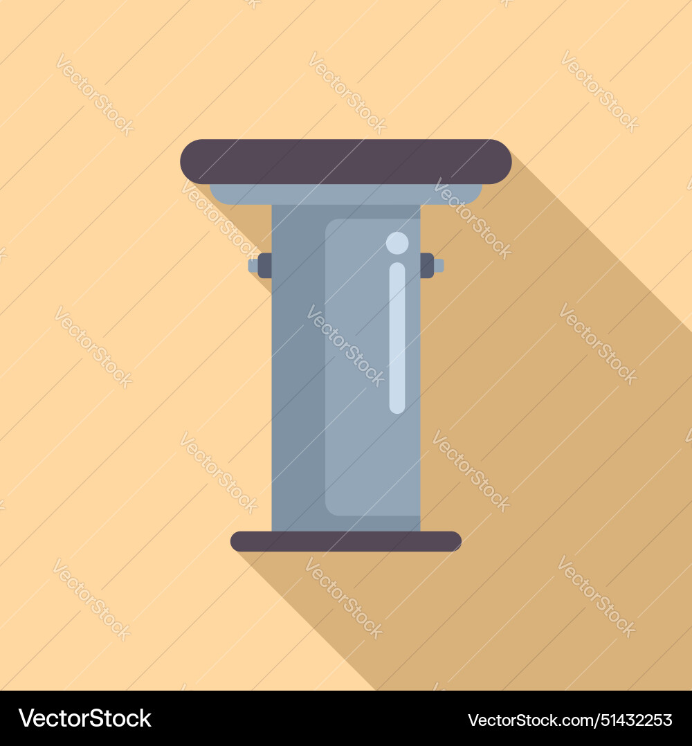 Flat design of a podium Royalty Free Vector Image