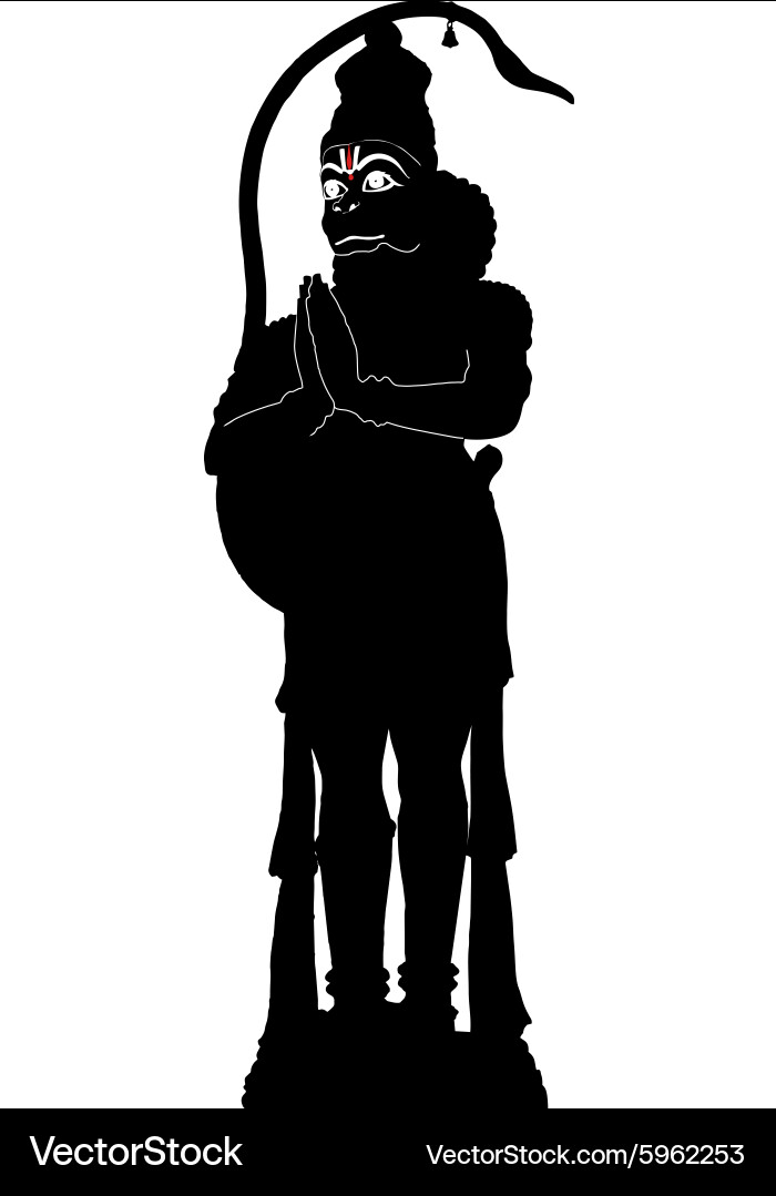 Hanuman Royalty Free Vector Image - VectorStock