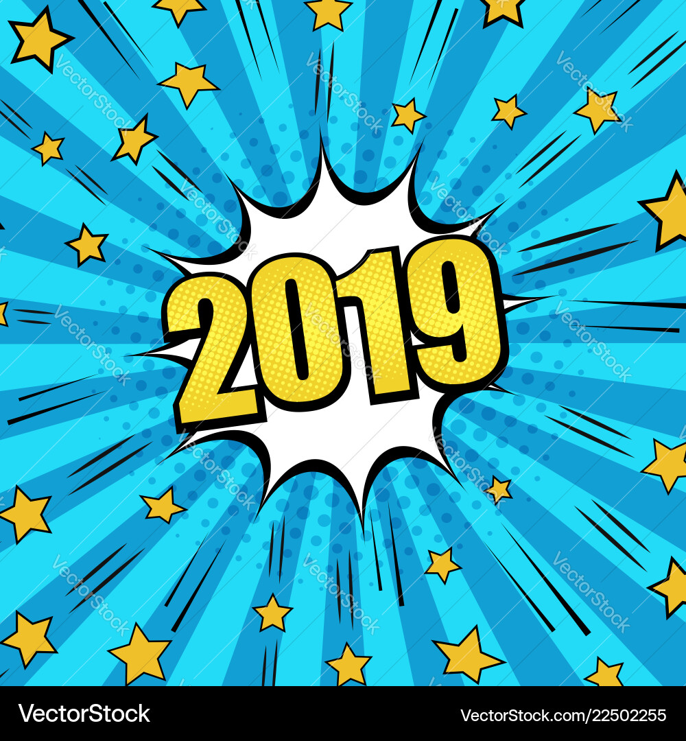 Comic page bright concept Royalty Free Vector Image