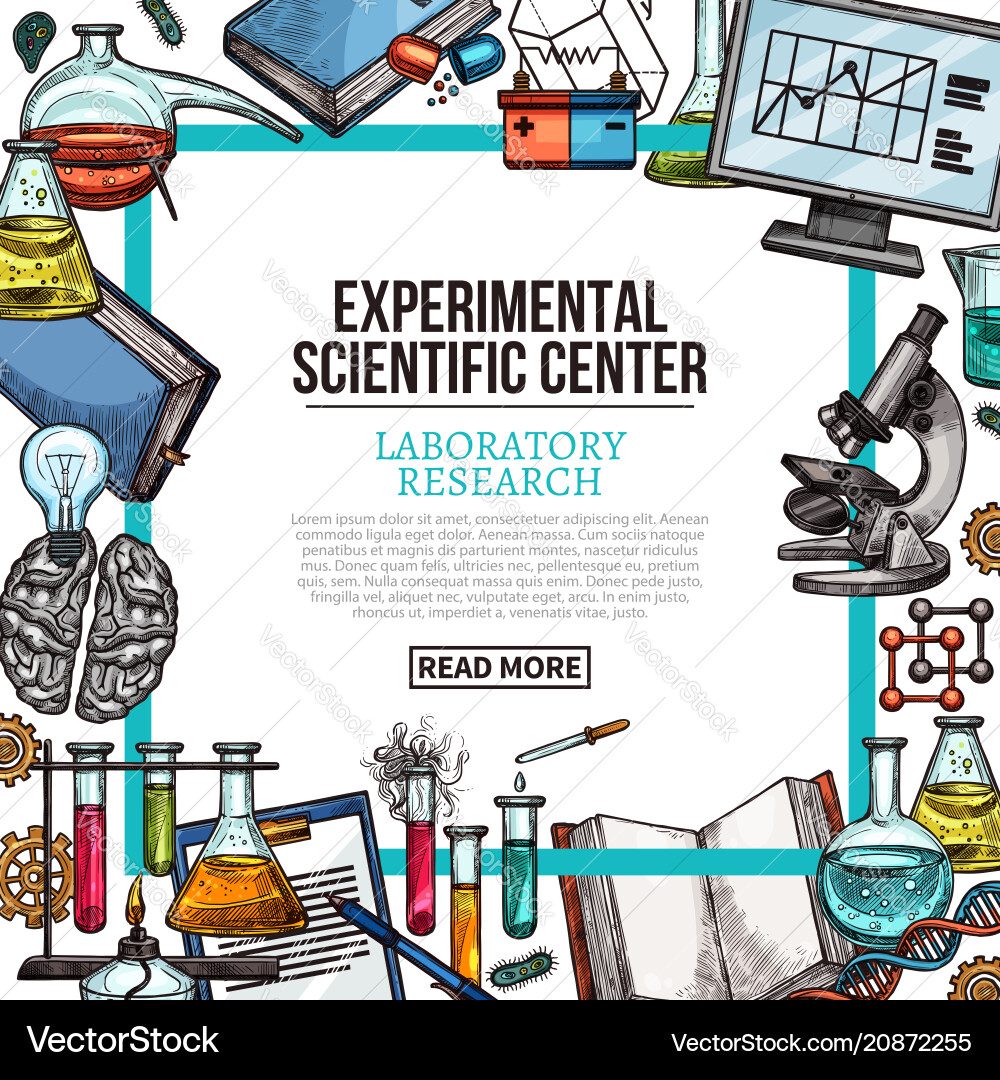 Scientific Laboratory Poster - Chemistry – Royalty-Free Vector ...