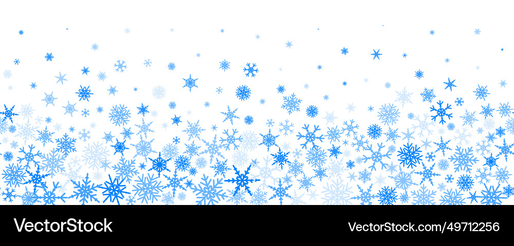 Winter Snowflake Background Royalty Free Vector Image