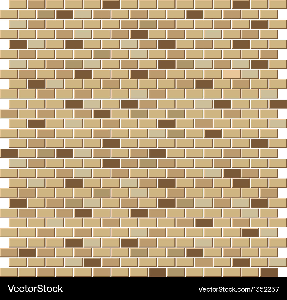 Color brick wall textures collection Royalty Free Vector