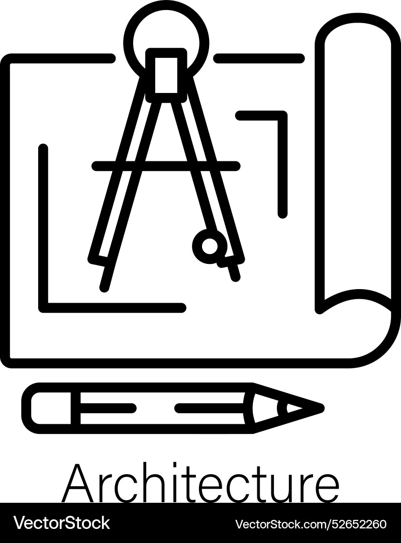 Architecture Royalty Free Vector Image - VectorStock