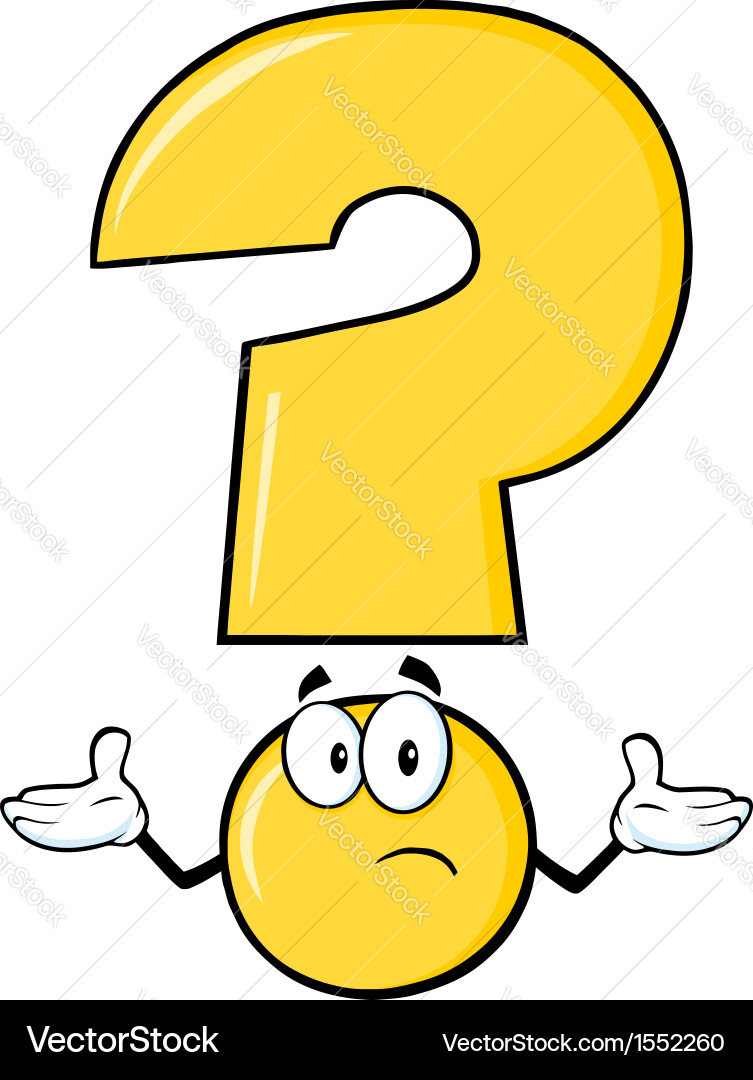 Punctuation cartoon Royalty Free Vector Image - VectorStock