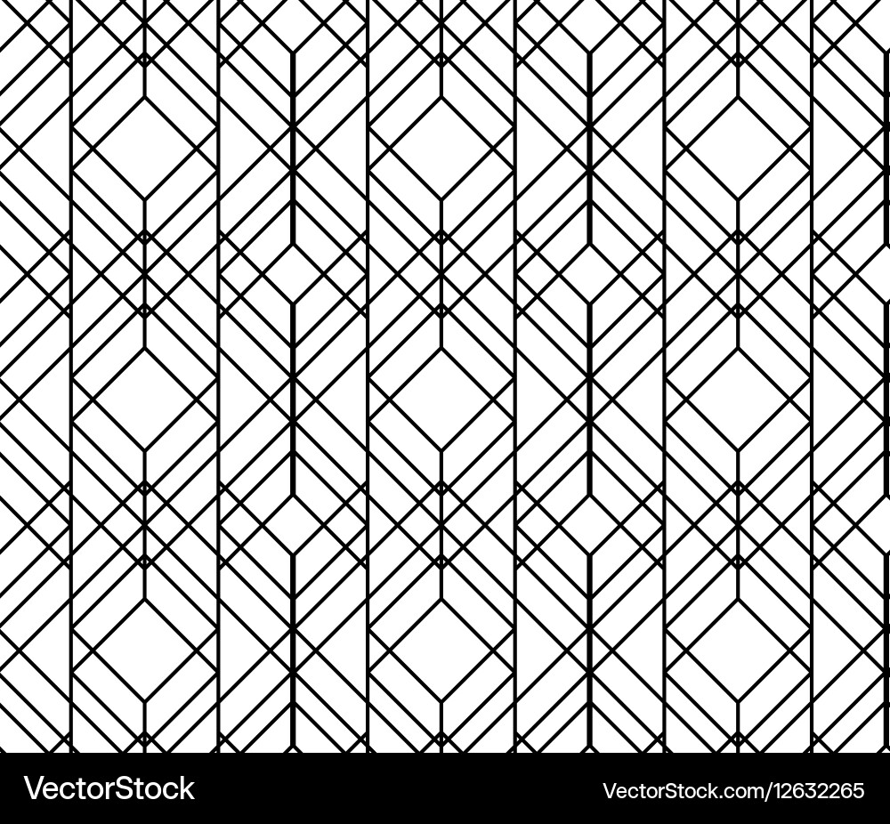 Geometric Rhombus Pattern Royalty Free Vector Image