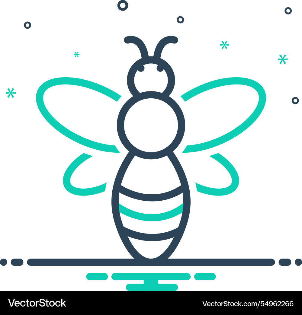 Bee Royalty Free Vector Image - VectorStock