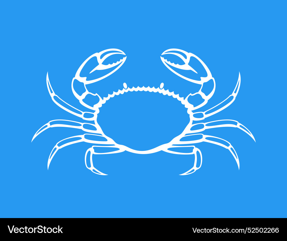 Crab Royalty Free Vector Image - VectorStock