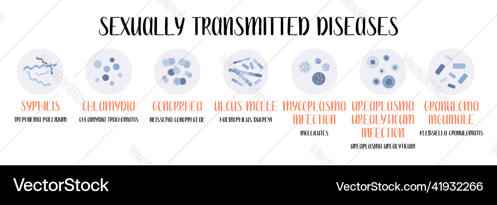 Sexually Transmitted Infections Royalty Free Vector Image