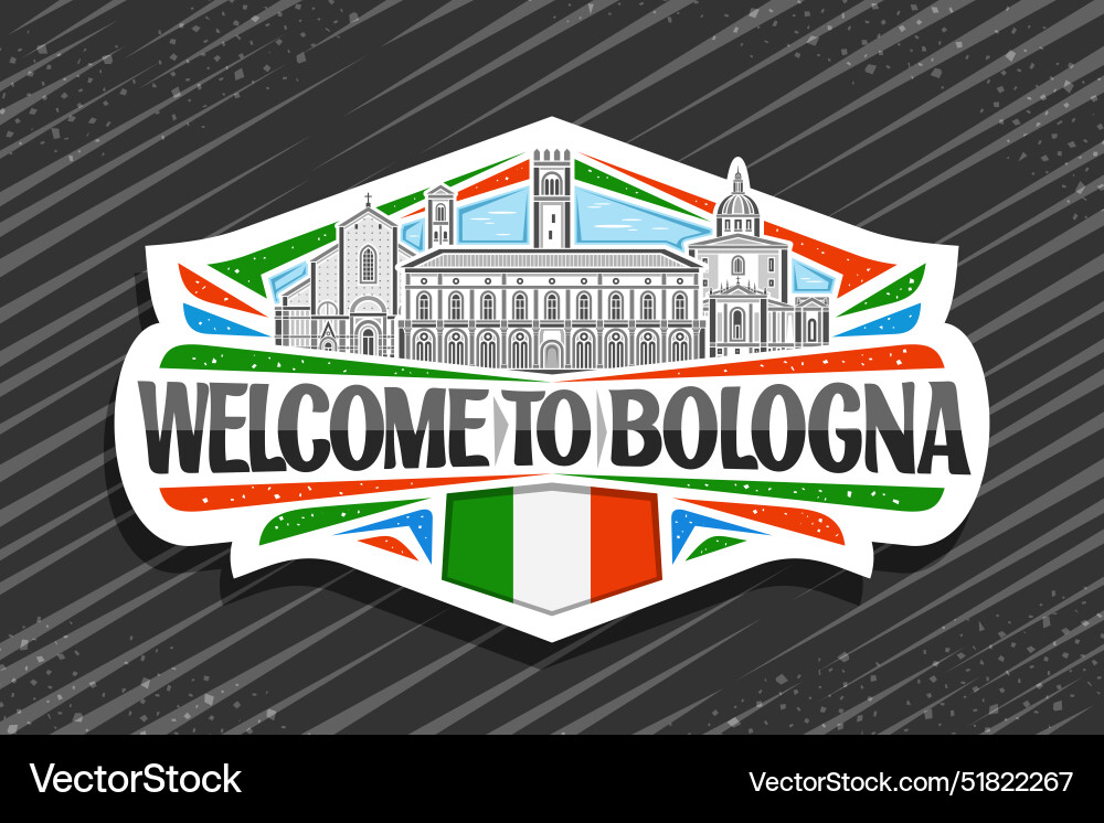 Logo for bologna Royalty Free Vector Image - VectorStock