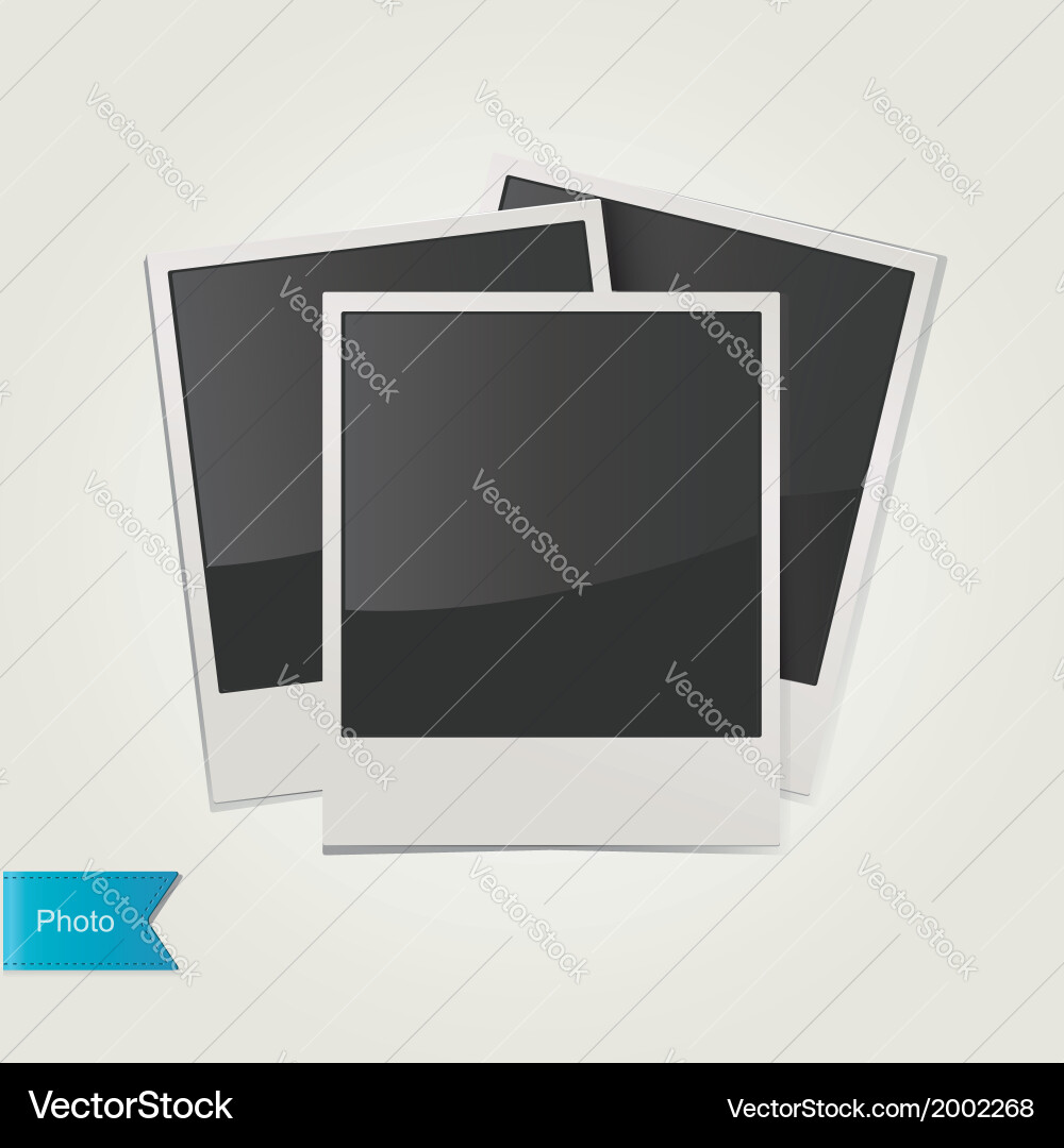 Photo frames Royalty Free Vector Image - VectorStock