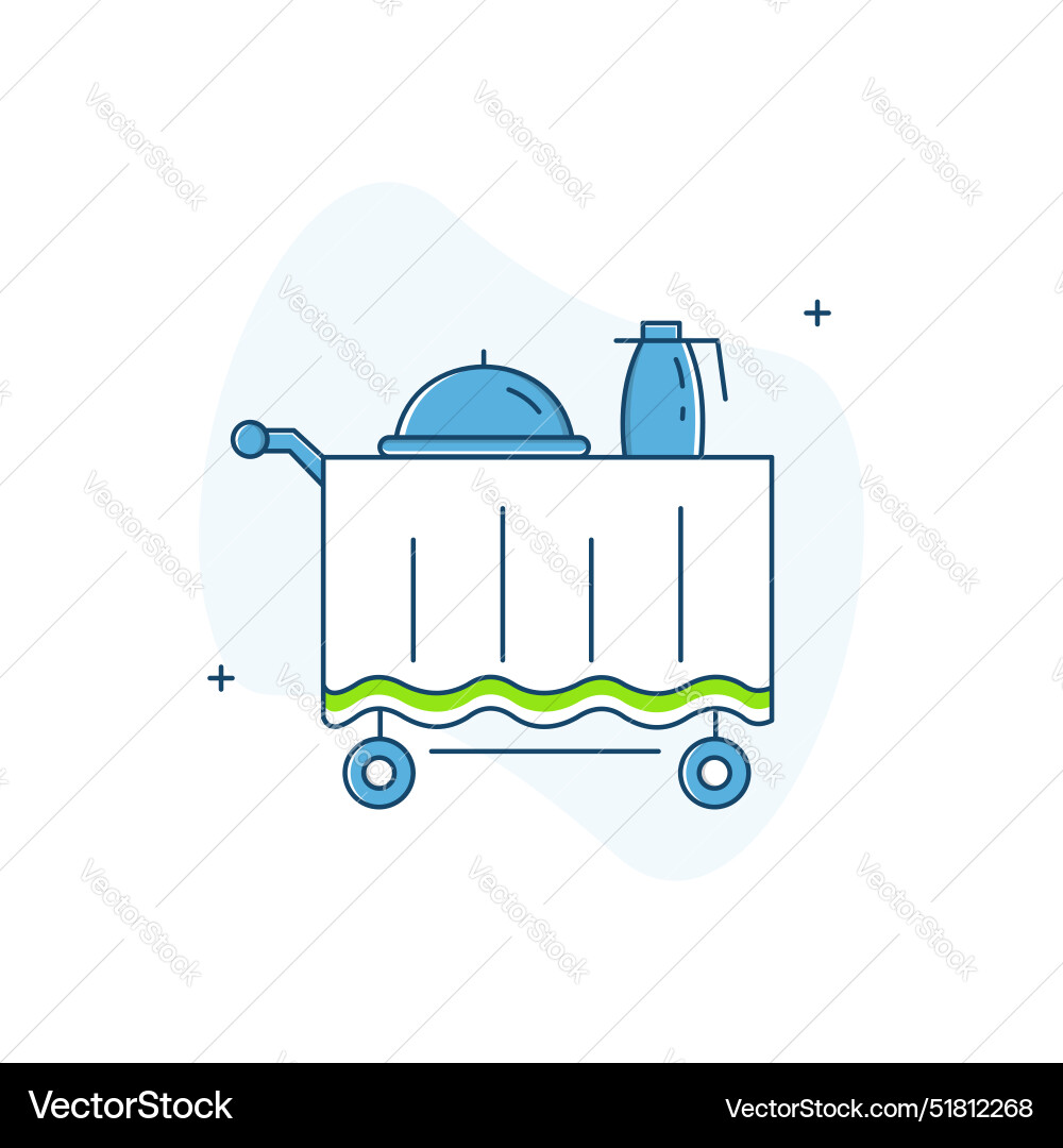 Room service icon design Royalty Free Vector Image