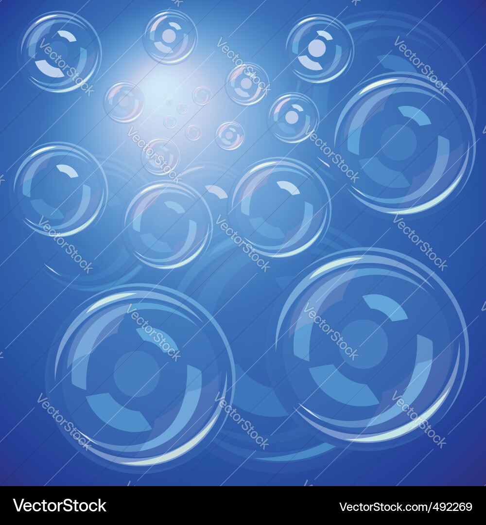 Bubbles texture Royalty Free Vector Image - VectorStock