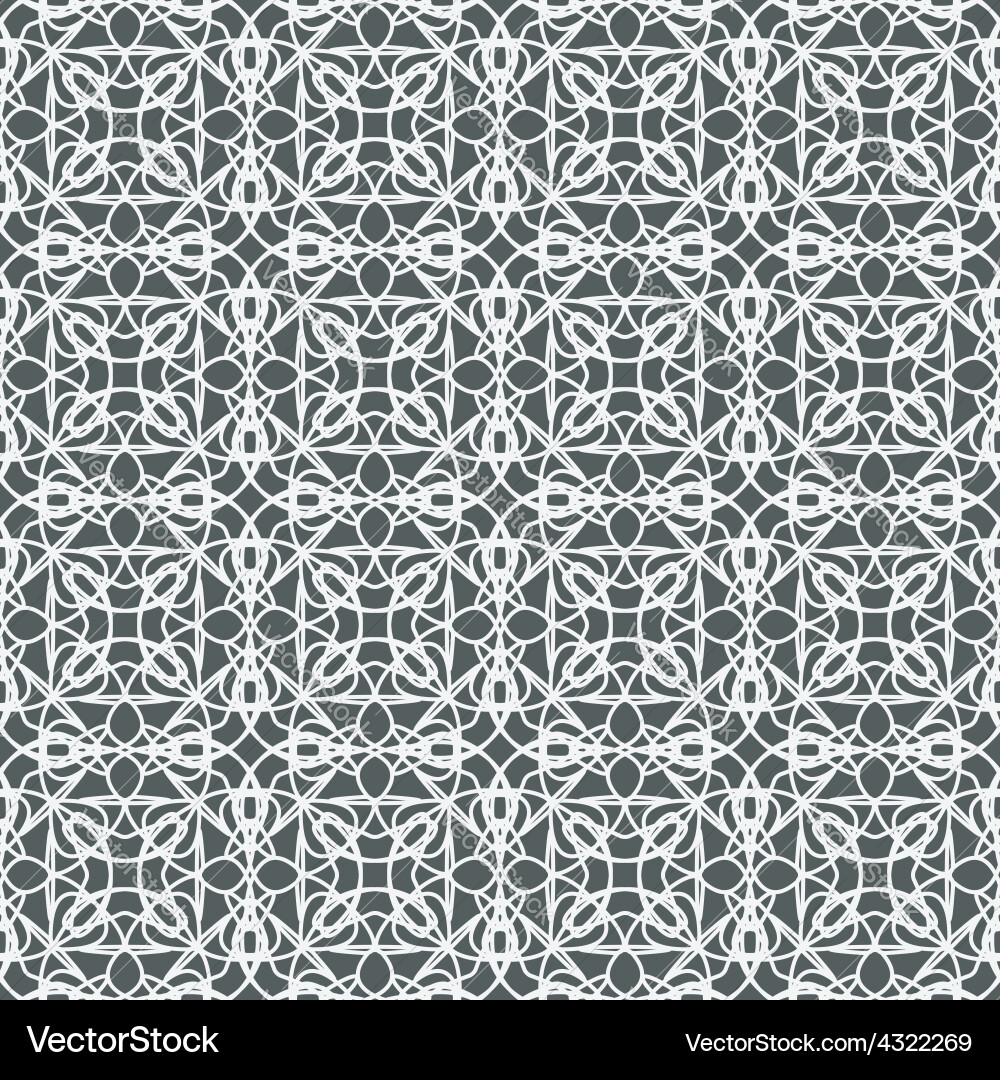 Delicate Lace Pattern Royalty Free Vector Image