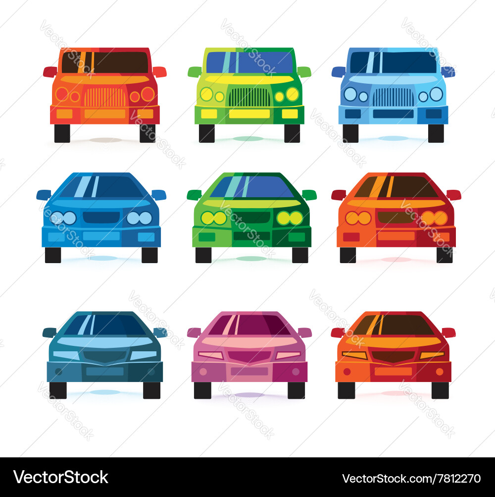 Cars Royalty Free Vector Image - VectorStock
