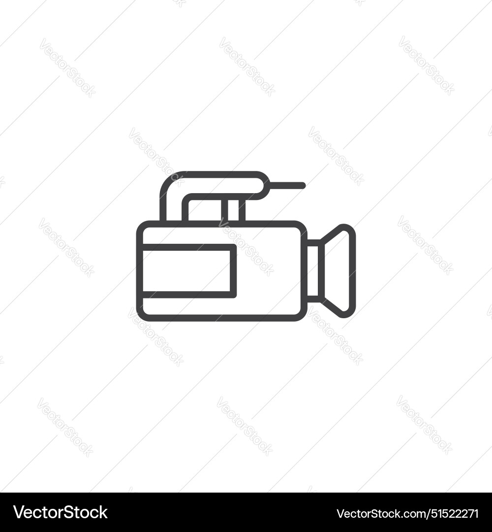 Camcorder icon Royalty Free Vector Image - VectorStock