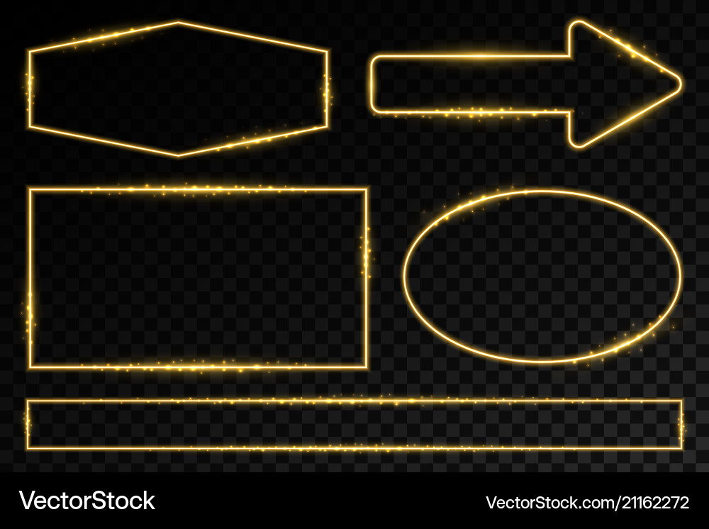 Creative of shiny golden Royalty Free Vector Image