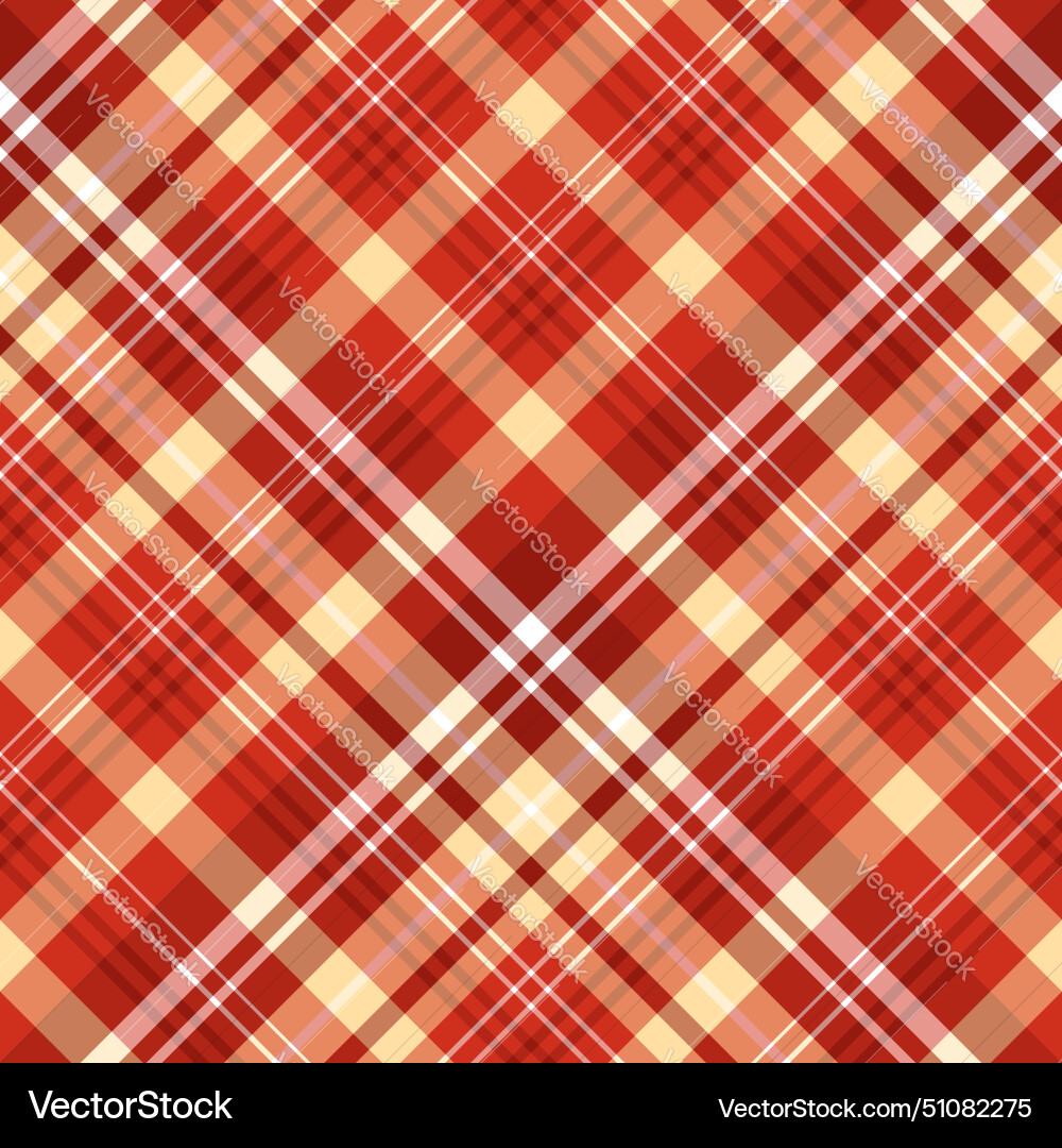 Seamless pattern in fantastic red yellow Vector Image