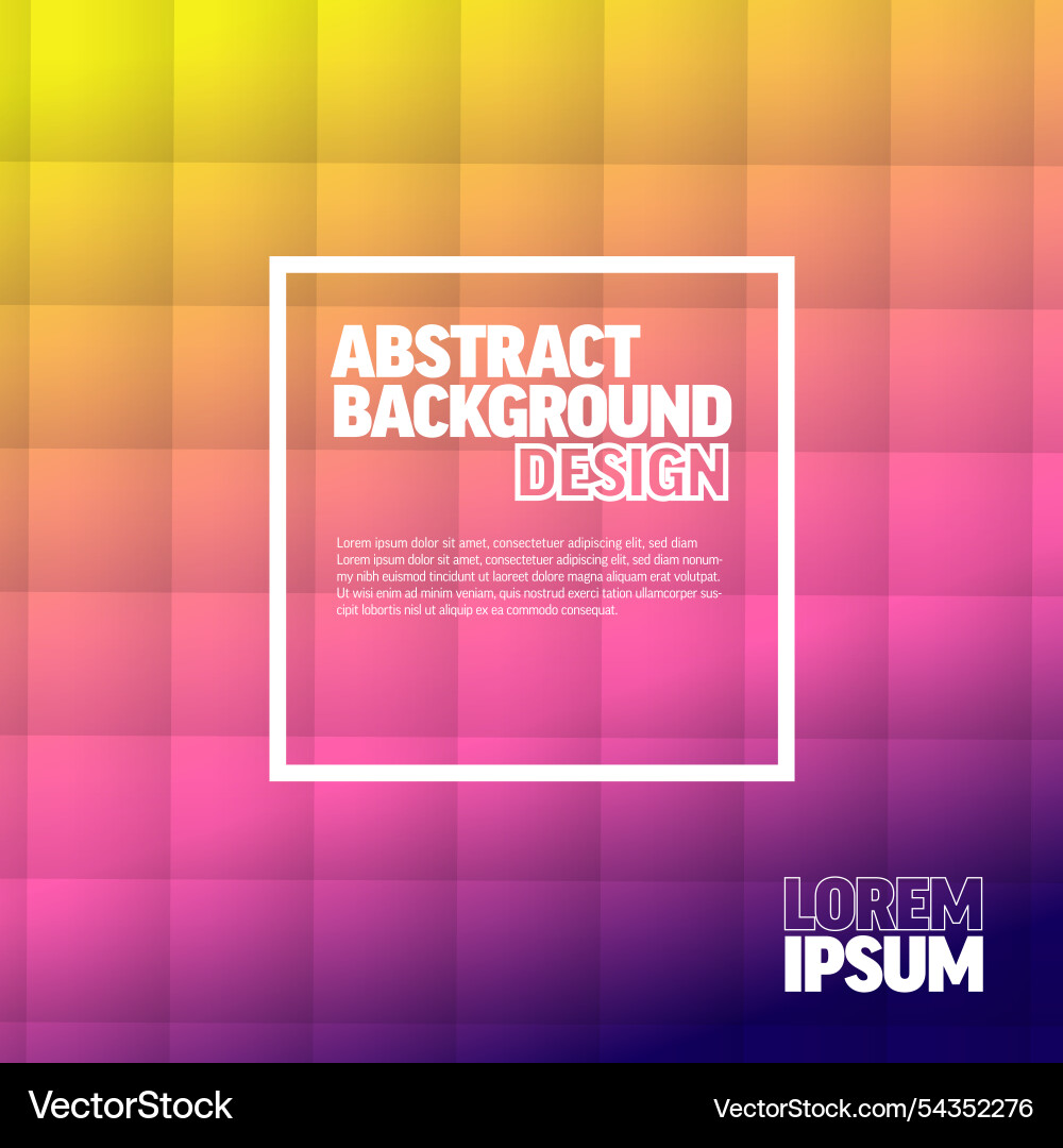 Abstract background made from yellow pink color Vector Image