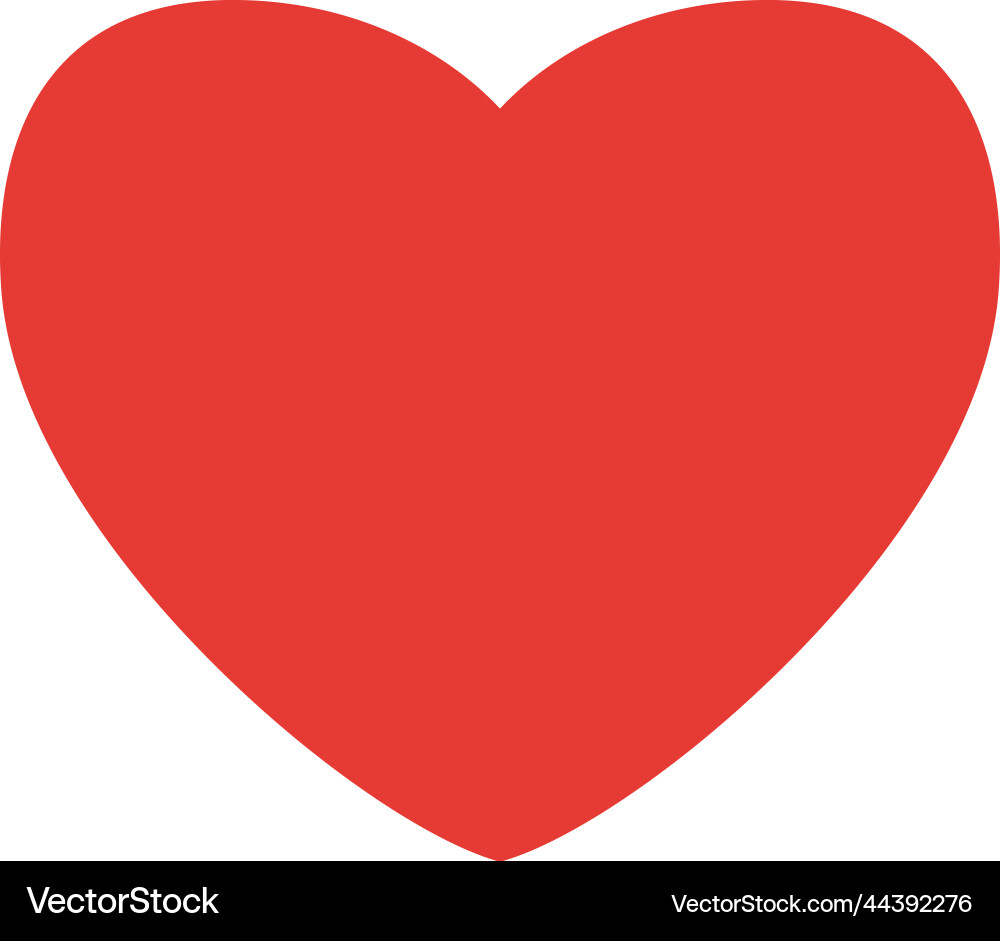 Red heart life icon Royalty Free Vector Image - VectorStock