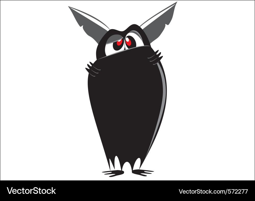 Bat sneaky Royalty Free Vector Image - VectorStock