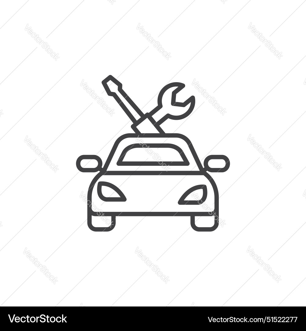 Car mechanic icon Royalty Free Vector Image - VectorStock