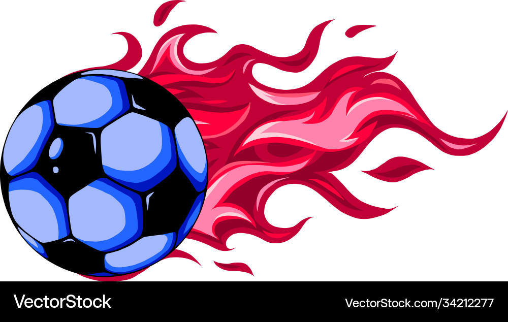 Pictures Of A Soccer Ball On Fire Drawing - Infoupdate.org