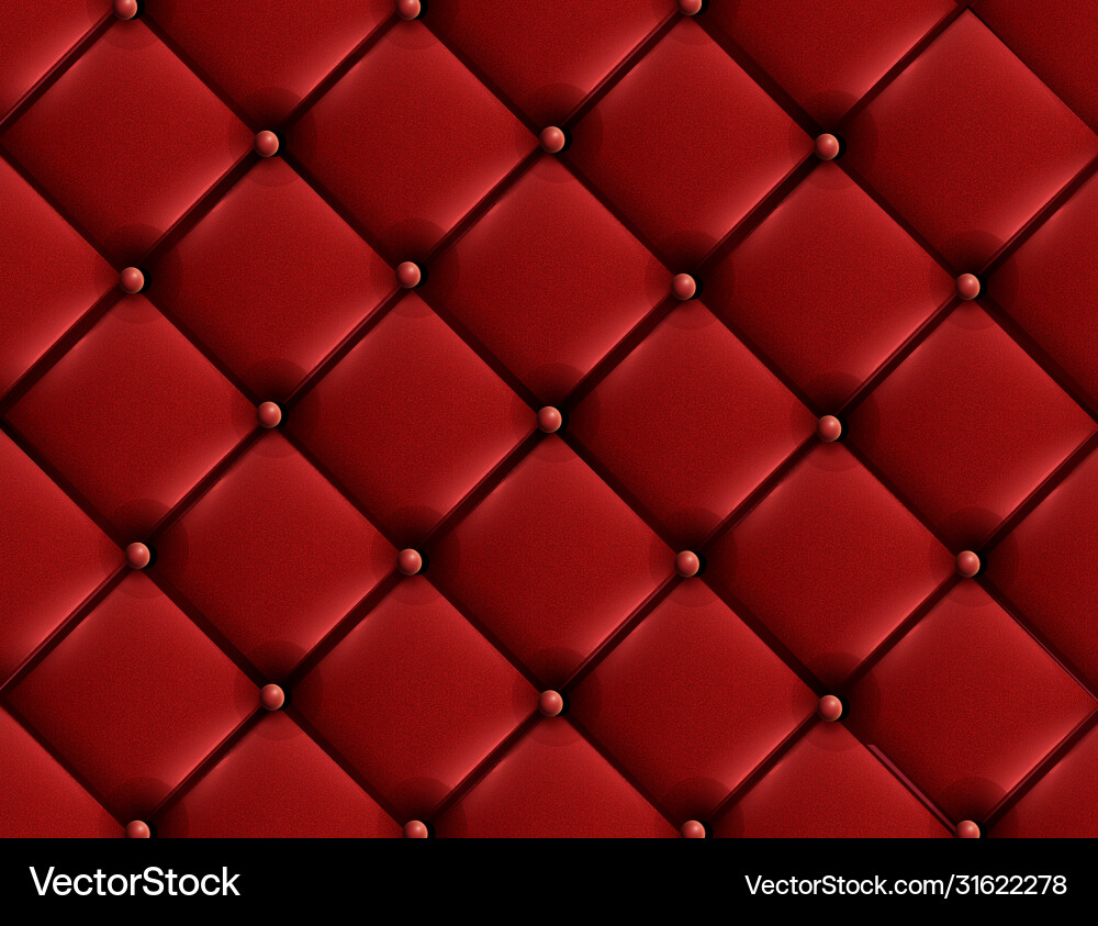 Soft velvet capitone texture background Royalty Free Vector