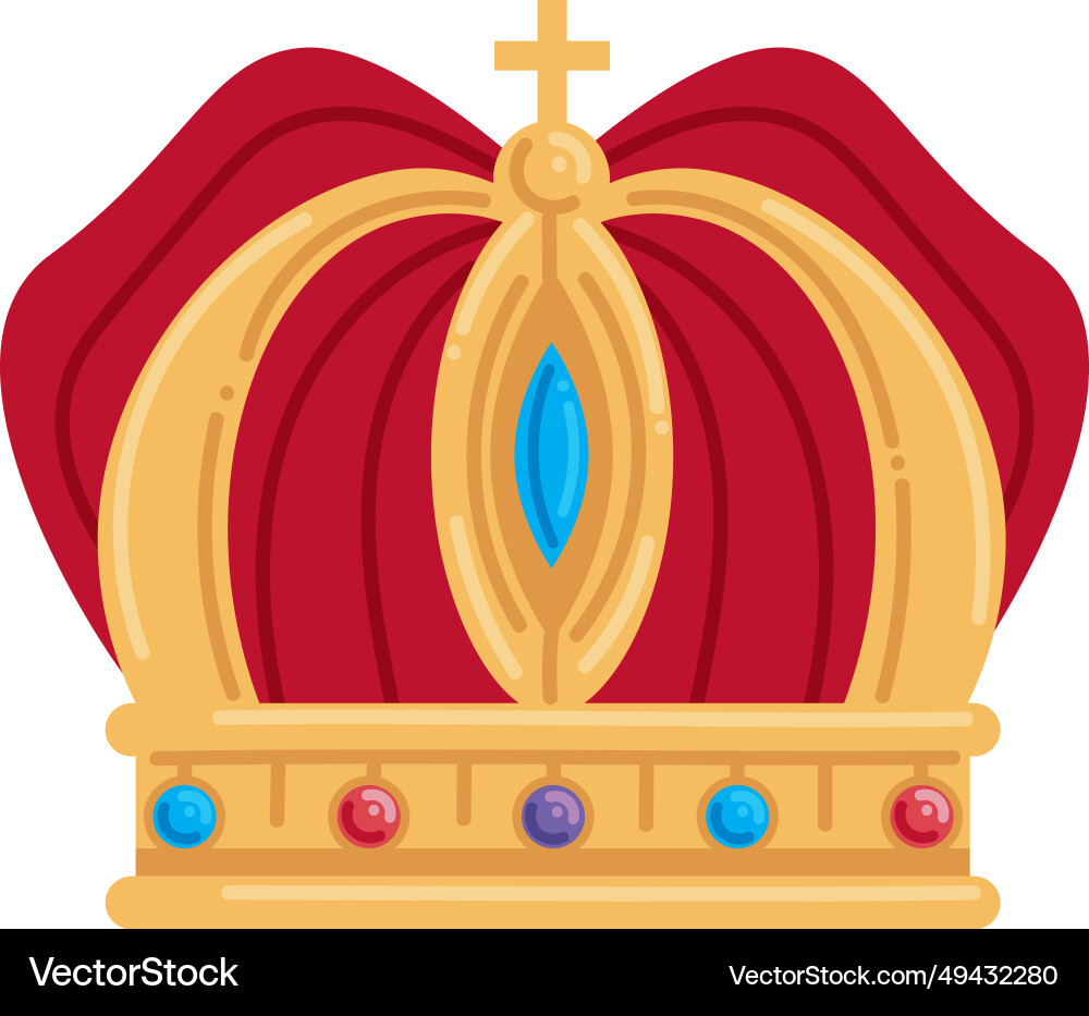 Epiphany crown of three kings Royalty Free Vector Image