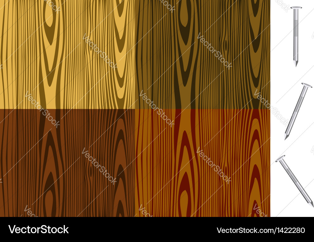 Wood patterns Royalty Free Vector Image - VectorStock