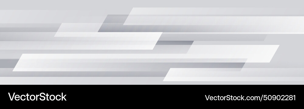 Abstract white square shape background modern Vector Image