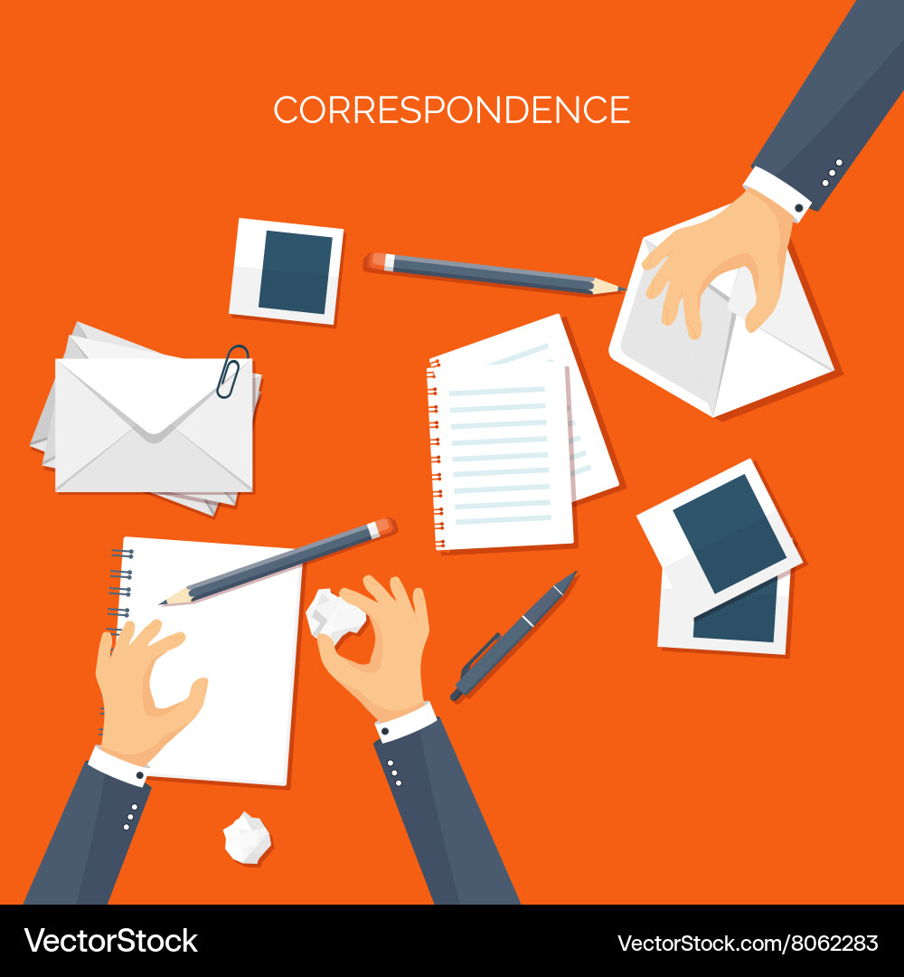 Flat header international Royalty Free Vector Image