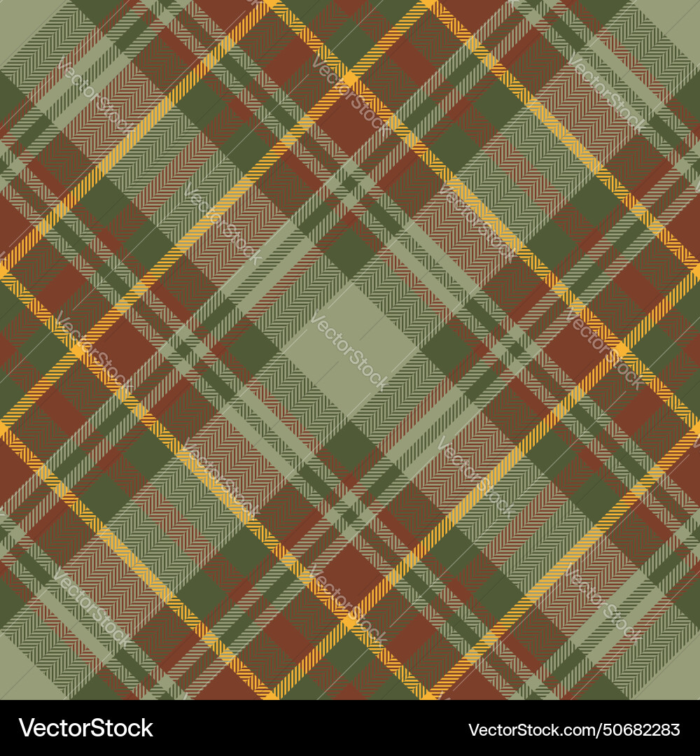 Plaid pattern check fabric texture seamless Vector Image