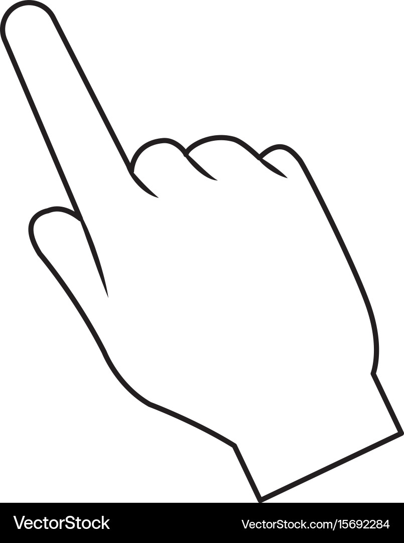 Pointing Finger Cursor
