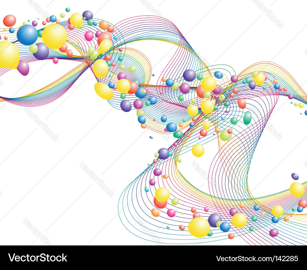 Colourful lines Royalty Free Vector Image - VectorStock