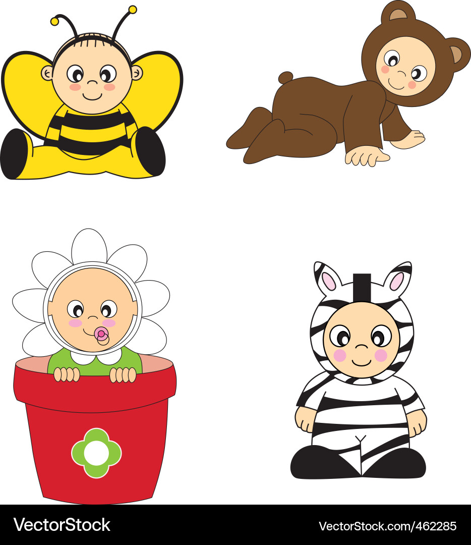 Costumes Royalty Free Vector Image - VectorStock
