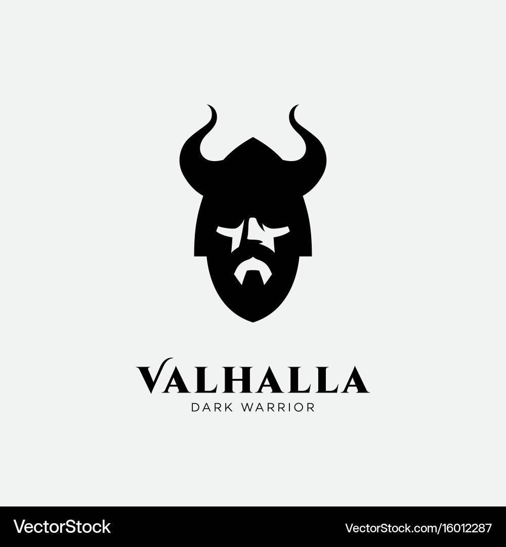 Valhalla logo Royalty Free Vector Image - VectorStock