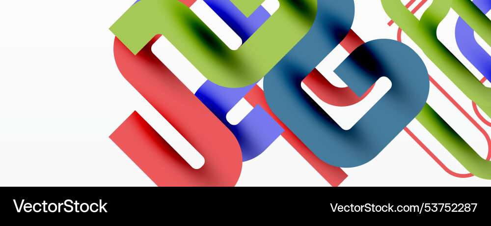 Wave lines minimal abstract background Royalty Free Vector