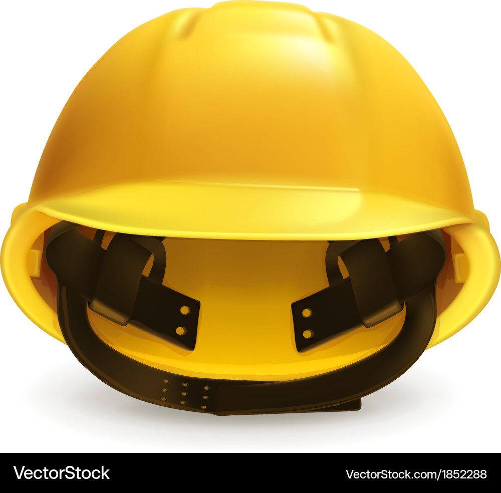 Hard hat icon Royalty Free Vector Image - VectorStock