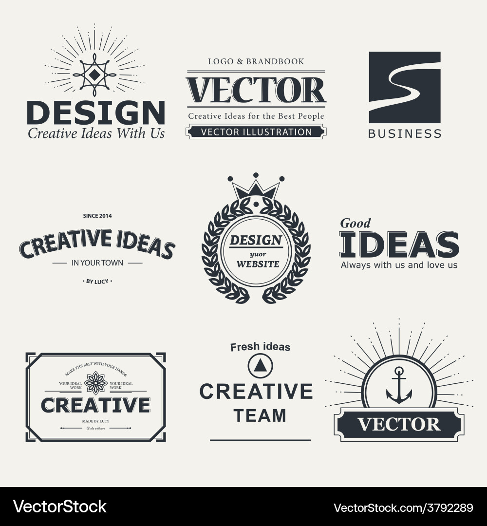 Emblem Royalty Free Vector Image - VectorStock