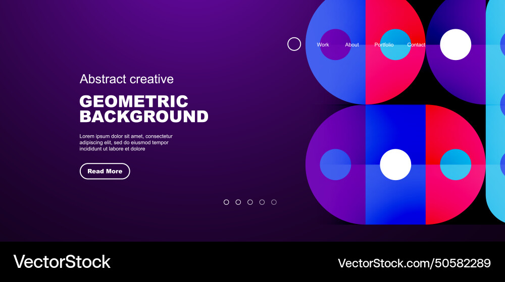 Simple circles and round elements pattern Vector Image